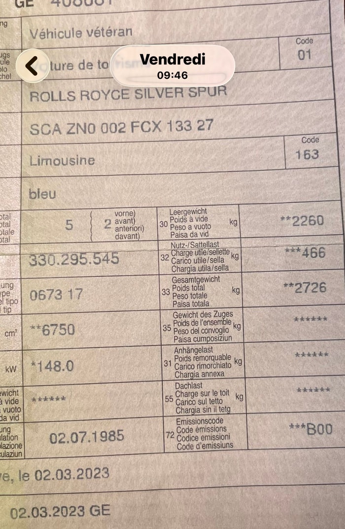 ROLLS-ROYCE SPUR Kaufen