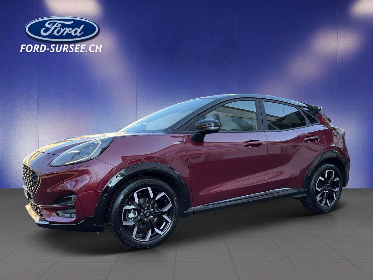 FORD Puma 1.0i EcoBoost Hybrid 125 PS ST-Line X "VIVID RUBY EDITION ...