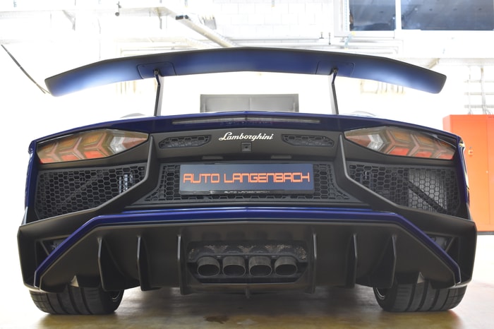 LAMBORGHINI Aventador LP750-4 SuperVeloce Coupé E-Gear "Blue-Sideris ...