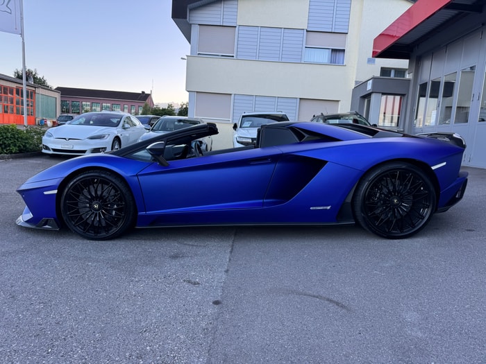 LAMBORGHINI Aventador S Bucherer Blue Edition 1of1 LP740-4 Roadster E ...