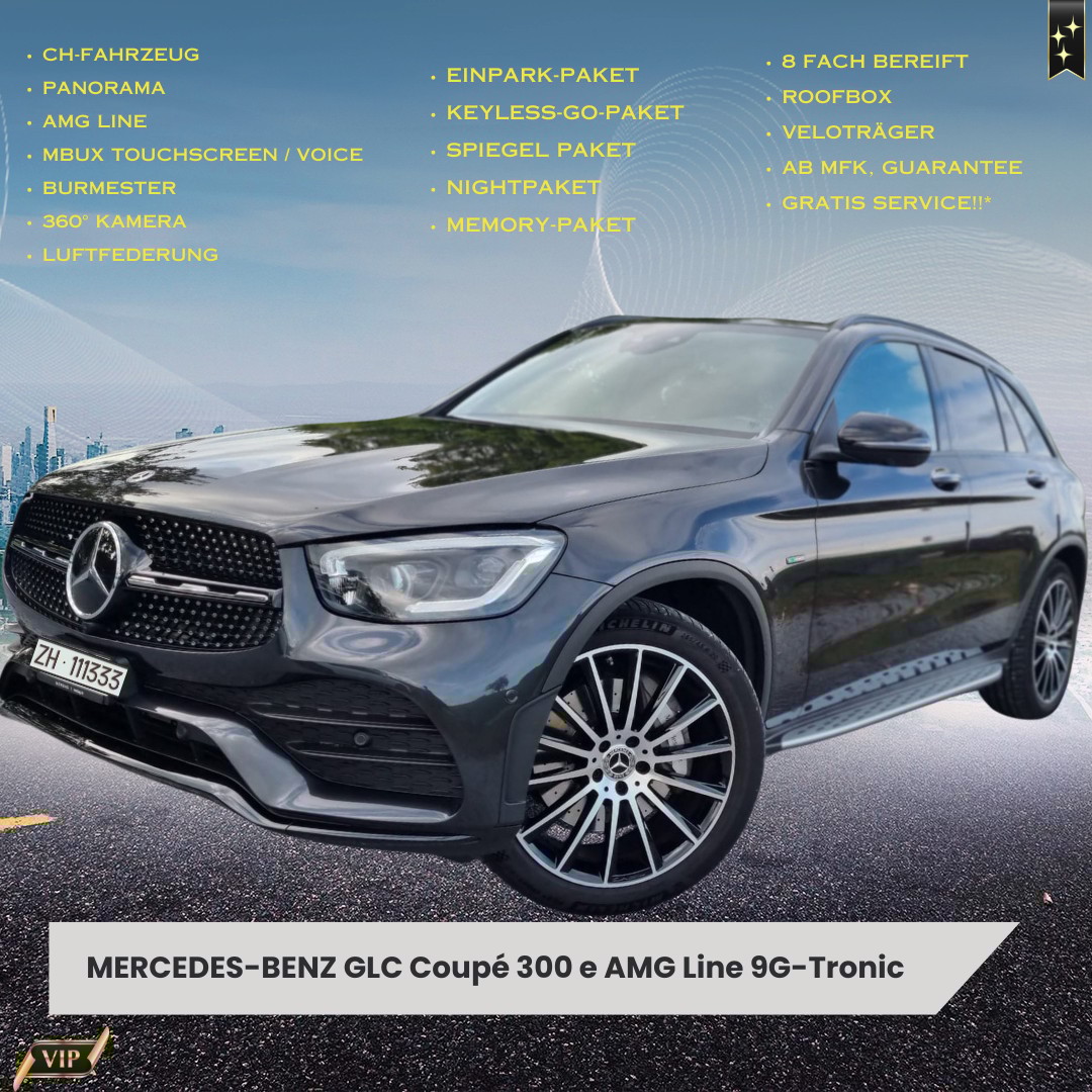 MERCEDES-BENZ GLC 300 e AMG Line Plus 4Matic 9G-Tronic Kaufen