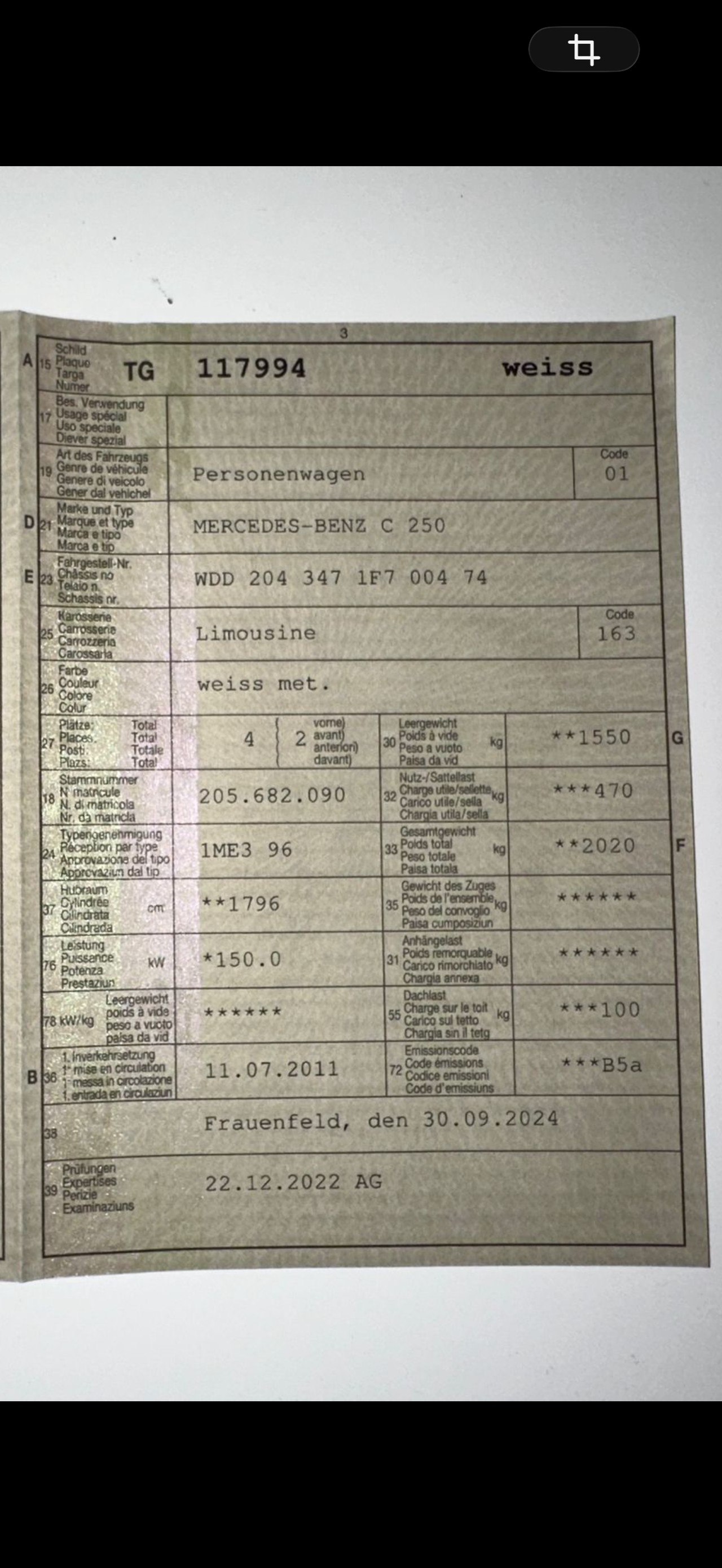 MERCEDES-BENZ C 250 Coupé 7G-Tronic Kaufen