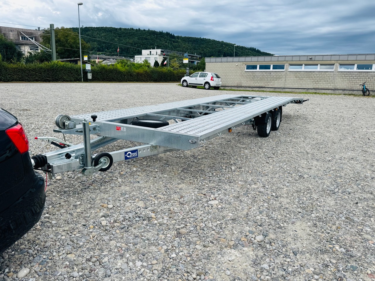 BLYSS F350 Indijana Napolis Autotransporter Für 2 Autos Tieflader Kaufen