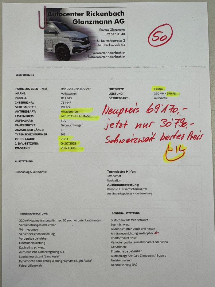 Autocenter Rickenbach Glanzmann AG | AutoScout24