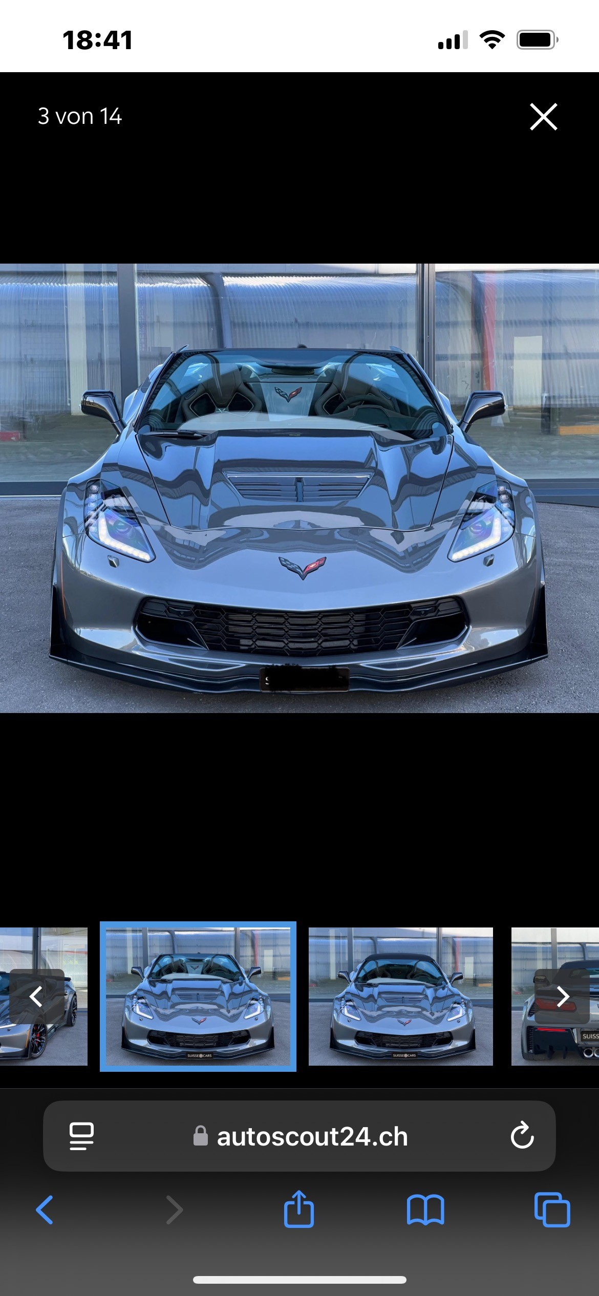 CHEVROLET Corvette Convertible Z06 3LZ Automatic À vendre