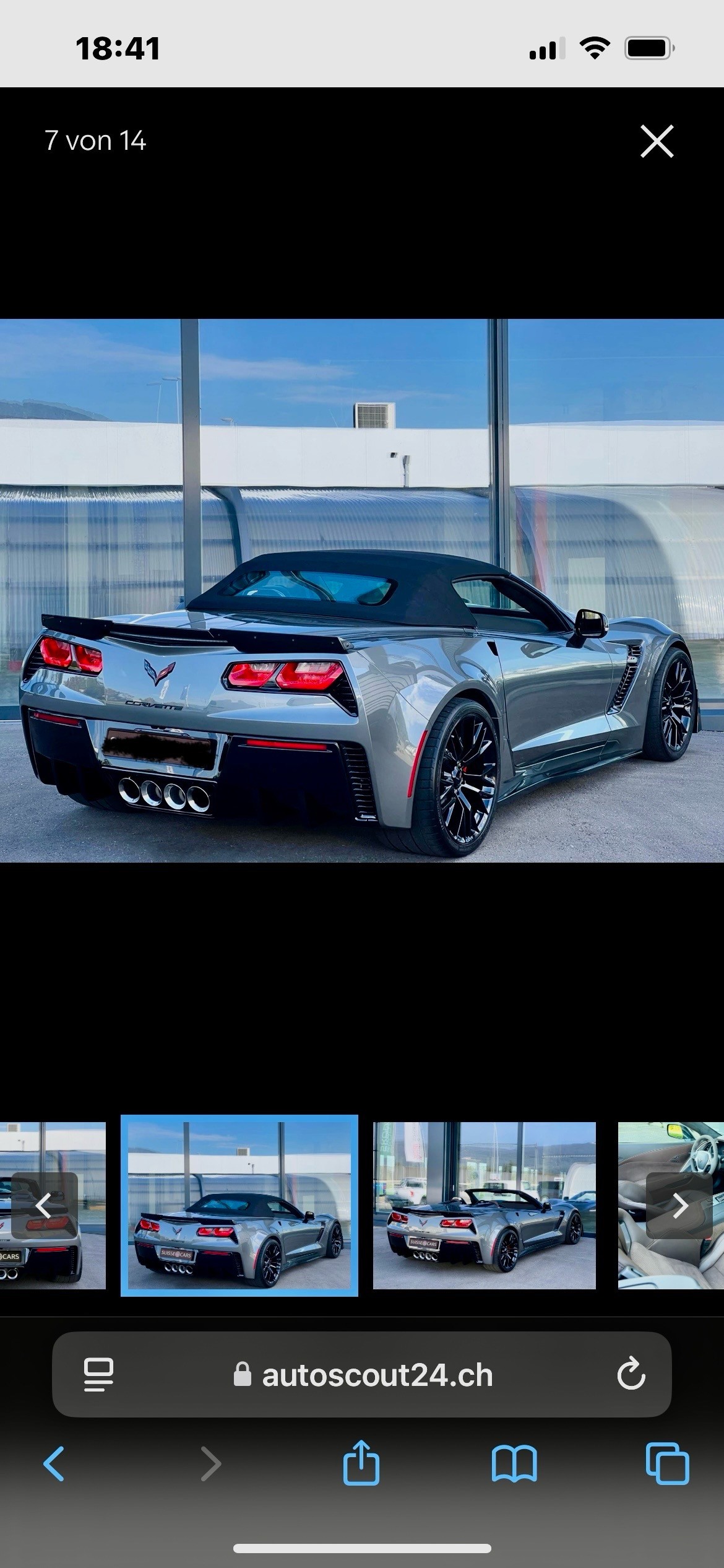 CHEVROLET Corvette Convertible Z06 3LZ Automatic À vendre