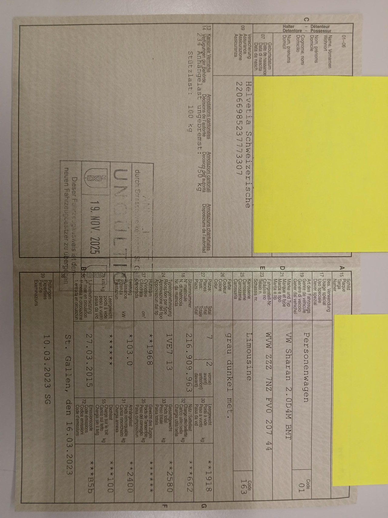 VW Sharan 2.0 TDI BlueMotion Technology Cup 4Motion Kaufen