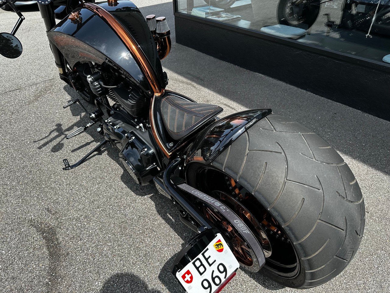 HARLEY-DAVIDSON FLSS Softail BÜNDNERBIKE CUSTOM Kaufen